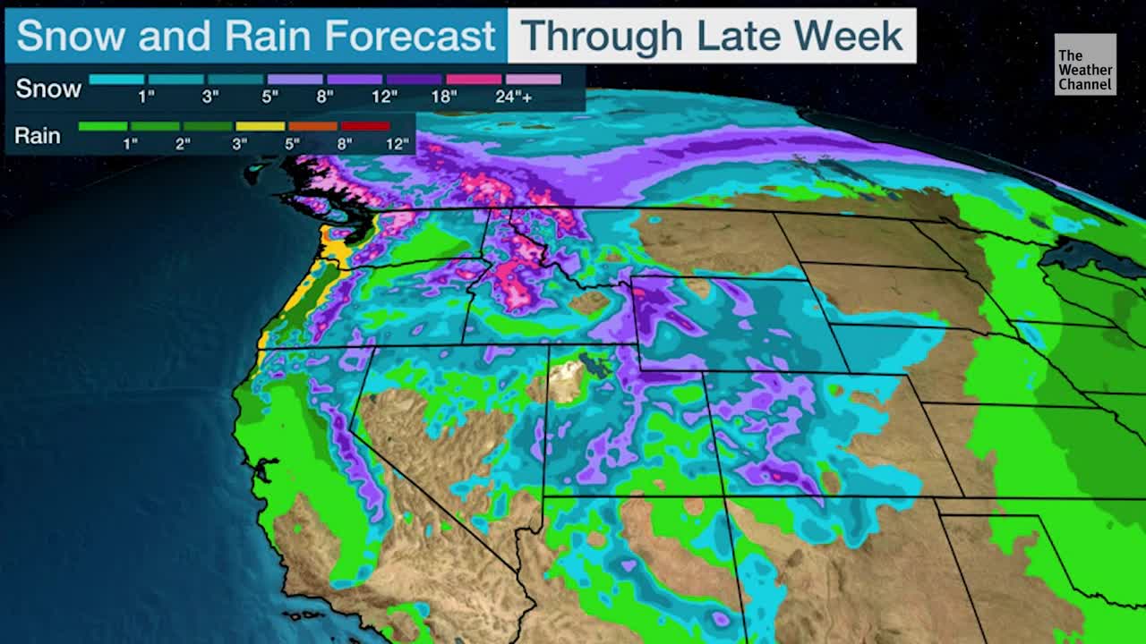 Rain And Snow Will Bring At Least A Bit Of Drought Relief For West ...