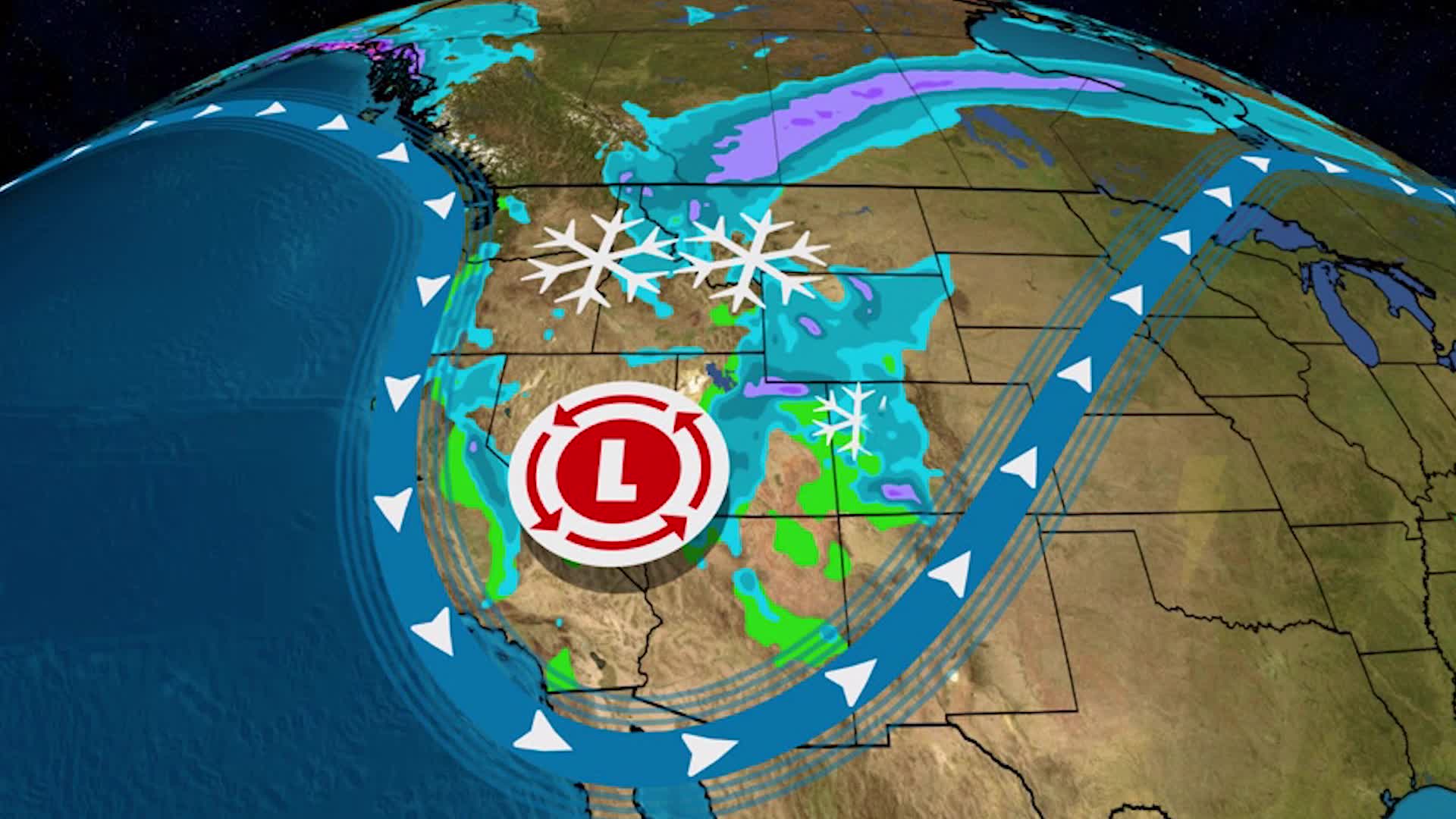 Stormy Western Pattern Means More Rain, Snow Ahead - Videos from The ...