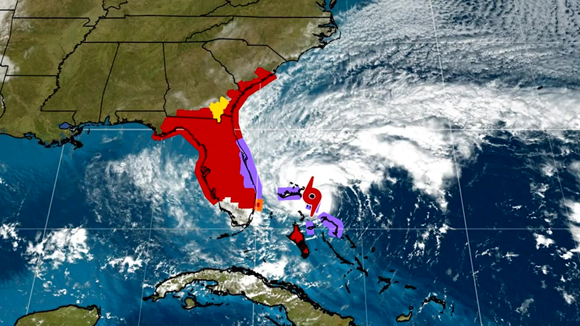 Nicole Nearly A Hurricane Ahead Of Florida Landfall - Videos from The ...