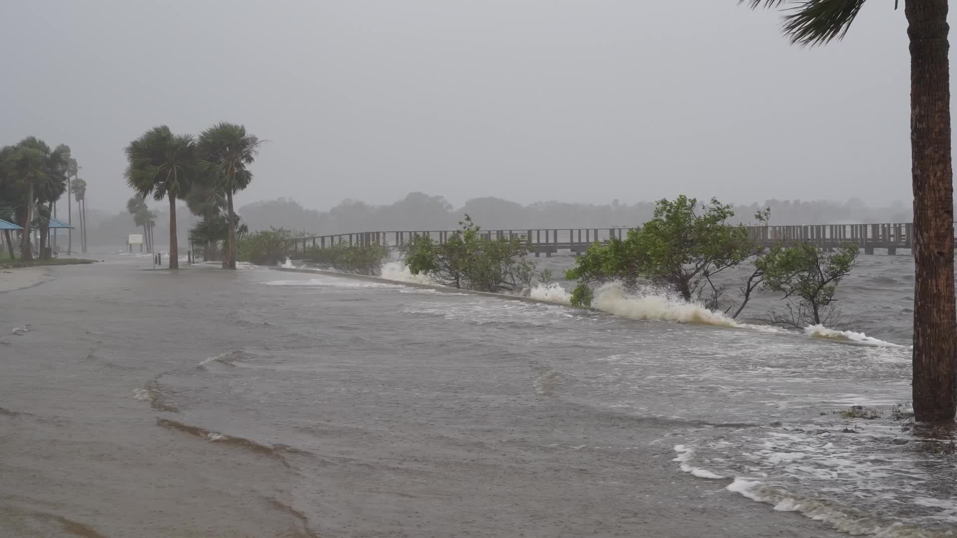 Nicole’s Wind, Surf Batter Florida’s East Coast - Videos from The ...