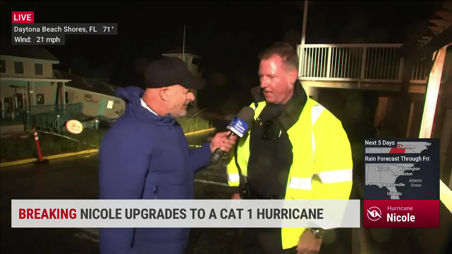 Buildings In Danger Of Collapse From Hurricane Nicole - Videos from The ...