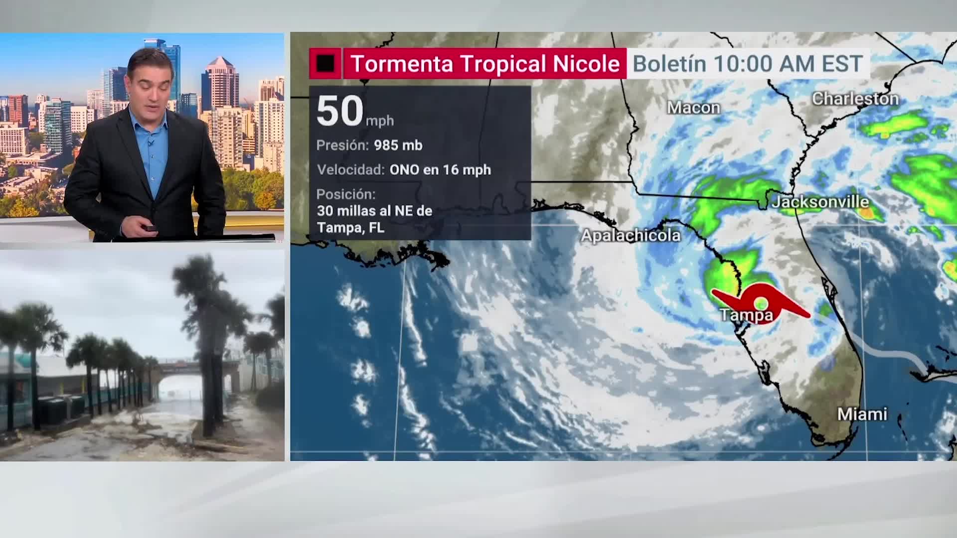 Lo Último sobre la Tormenta Nicole - Videos de The Weather Channel