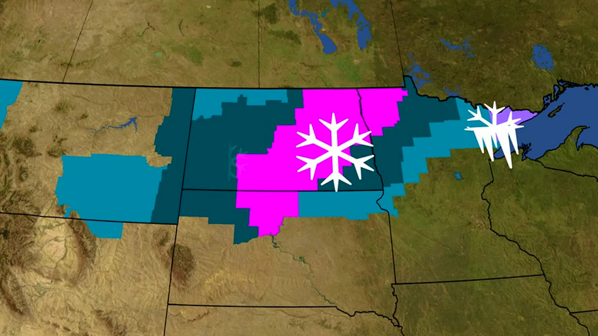 Blizzard Warning In Effect For Northern Plains Through Thursday Night ...