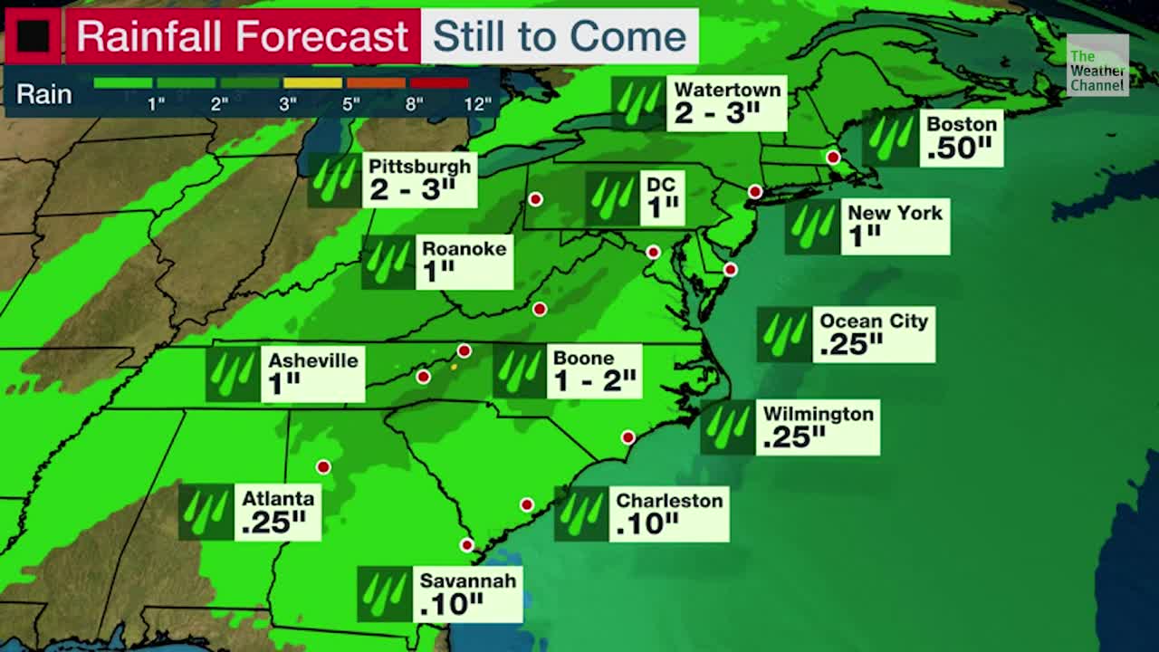 Nicole Impacts Will Reach Into The Northeast - Videos from The Weather ...