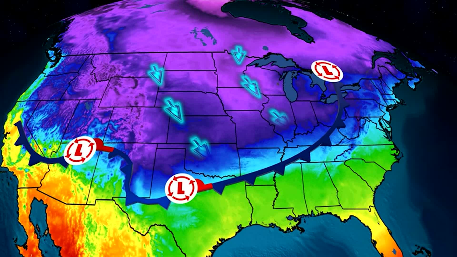 Reinforcing Arctic Cold Blast Set To Spread Across Central Eastern U S Reinforcing Arctic Cold Blast Set To Spread Across Central Eastern U S