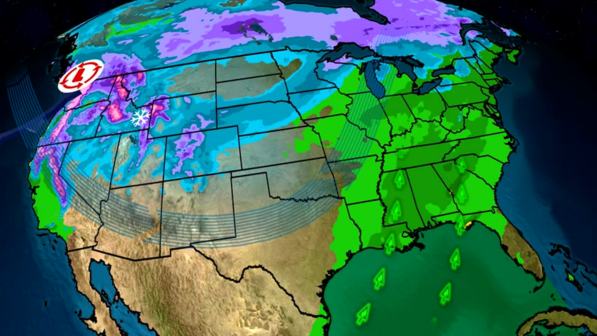 Snow And Cold Air For Many - Videos from The Weather Channel