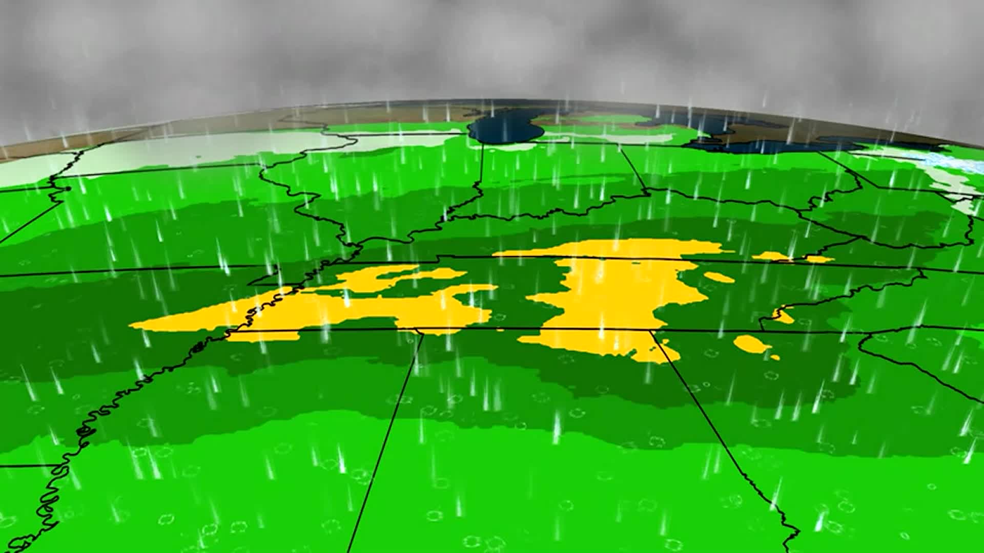 Prolonged Southern Rain Could Trigger Localized Flooding - Videos from ...