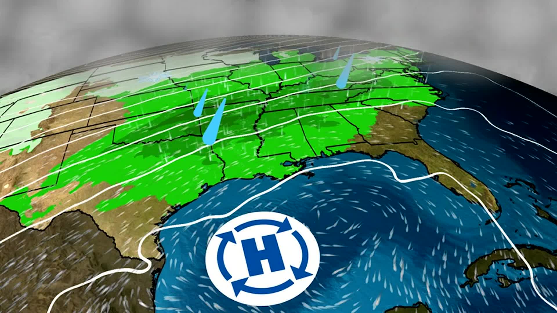 Moisture Pumping Into The South Fuels Soaking Pattern - Videos from The ...