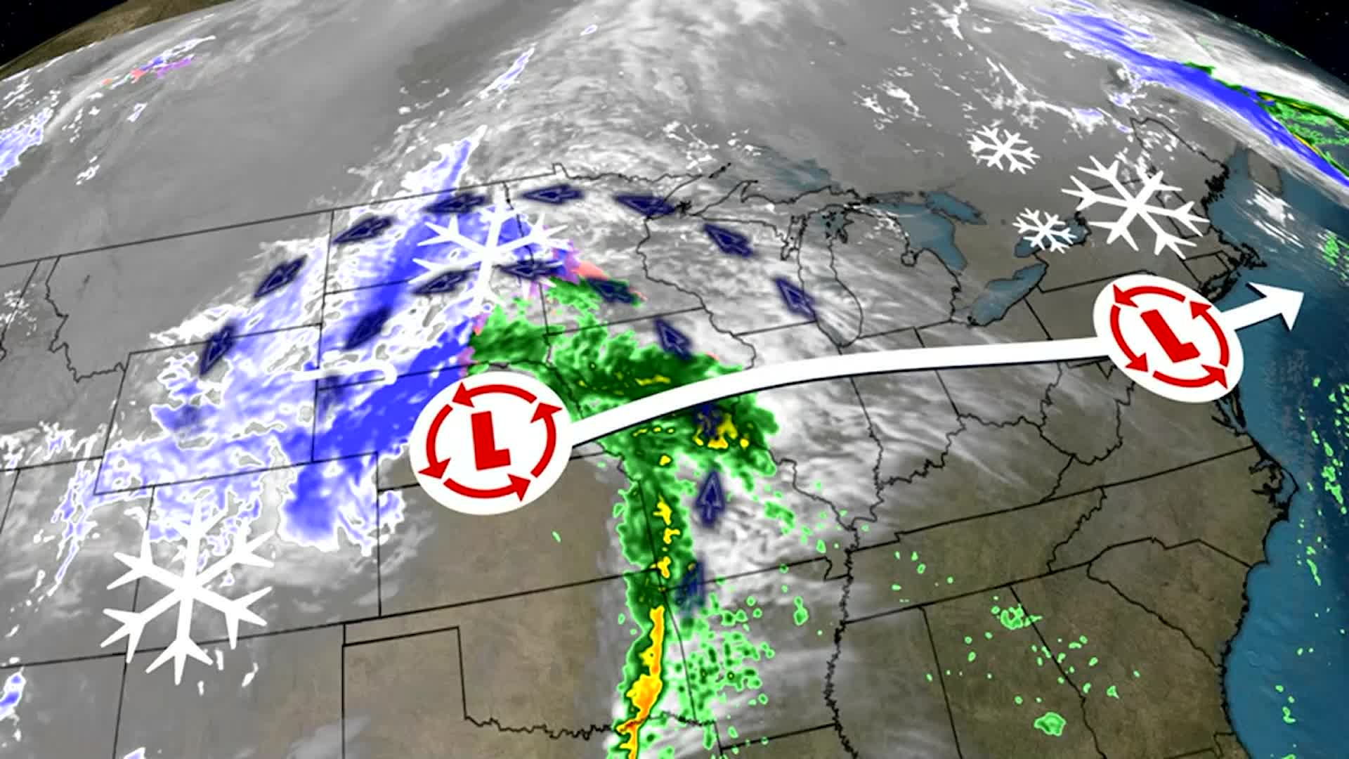 Blizzard Conditions Spread Into High Plains Today As Winter Storm Moves East - Videos from The ...
