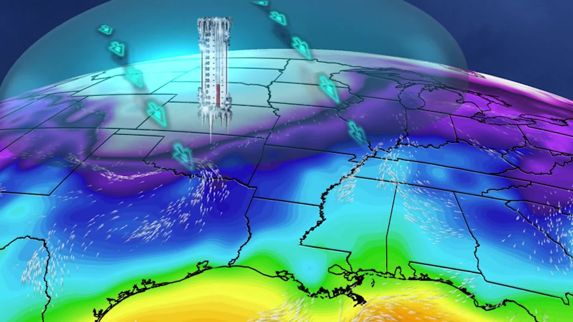 Temperatures Plunge As Arctic Air Pours South - Videos from The Weather ...
