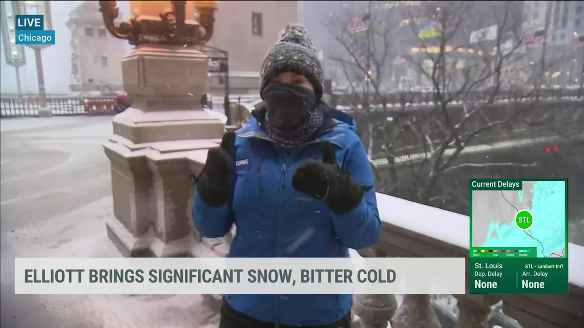 As Temperatures Drop, Steam Rises From The Chicago River - Videos from ...