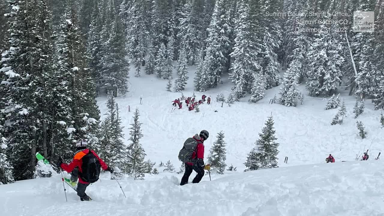 Two Dead In NYE Avalanches - Videos from The Weather Channel