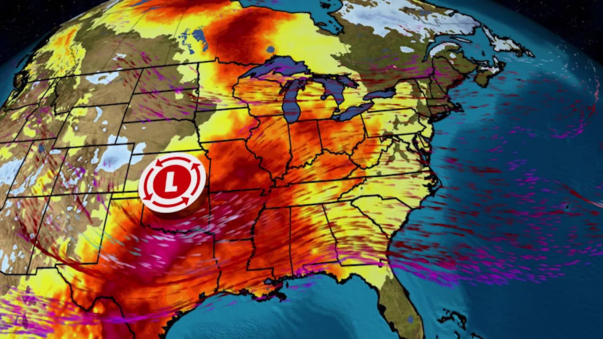 Late Week System Will Bring Rain, Storms And Snow To East - Videos from ...