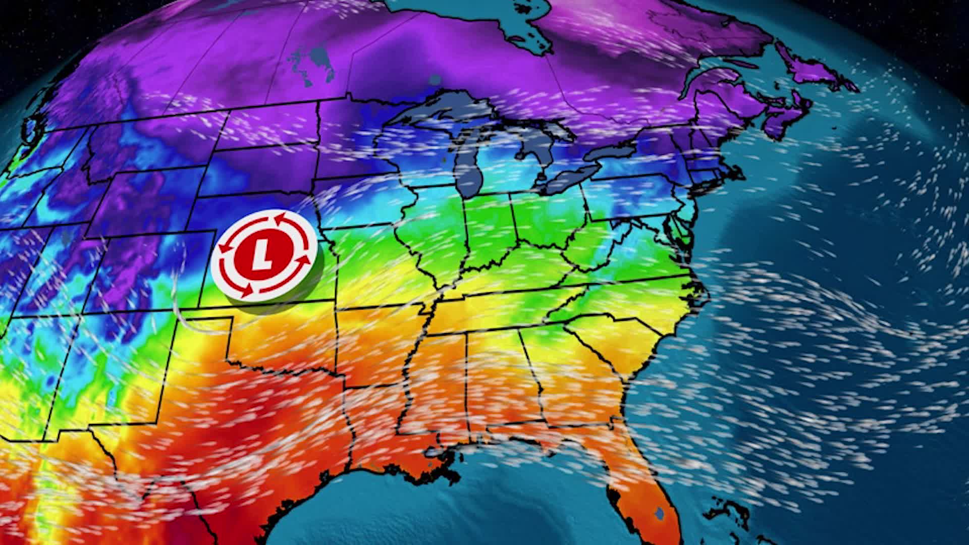 Severe Storms In South, Rain And Snow In East - Videos from The Weather ...