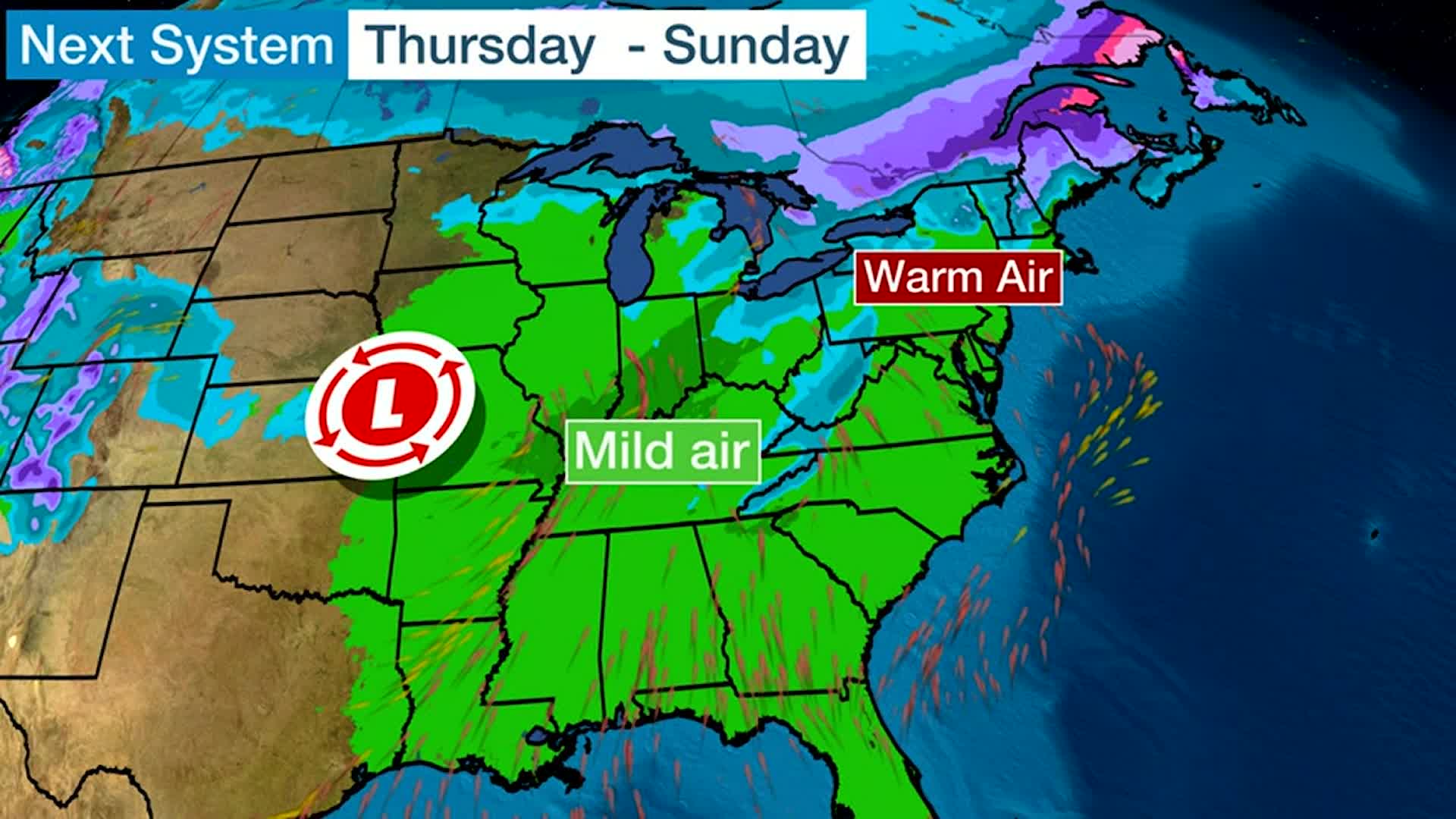 Wet And Stormy End Of The Week For The East - Videos from The Weather ...
