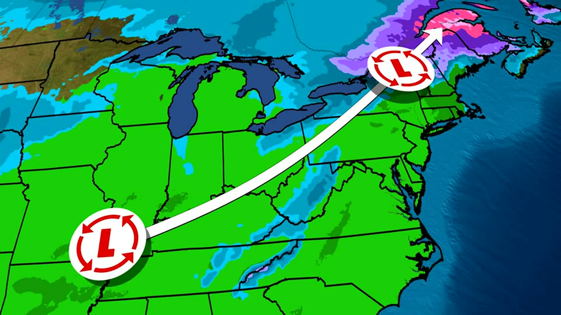 Rain And Snow To End The Week In The East - Videos from The Weather Channel
