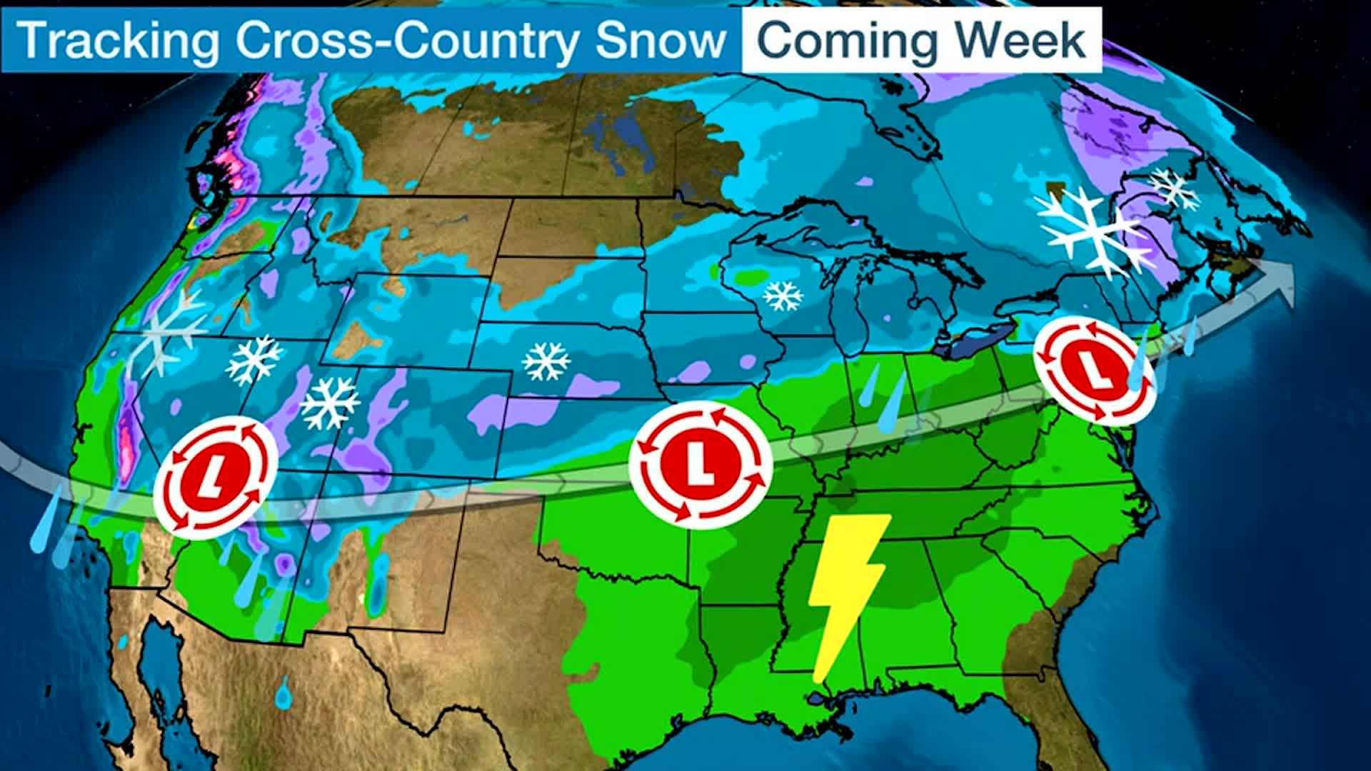 Next Storm To Bring Snow Across Country - Videos from The Weather Channel