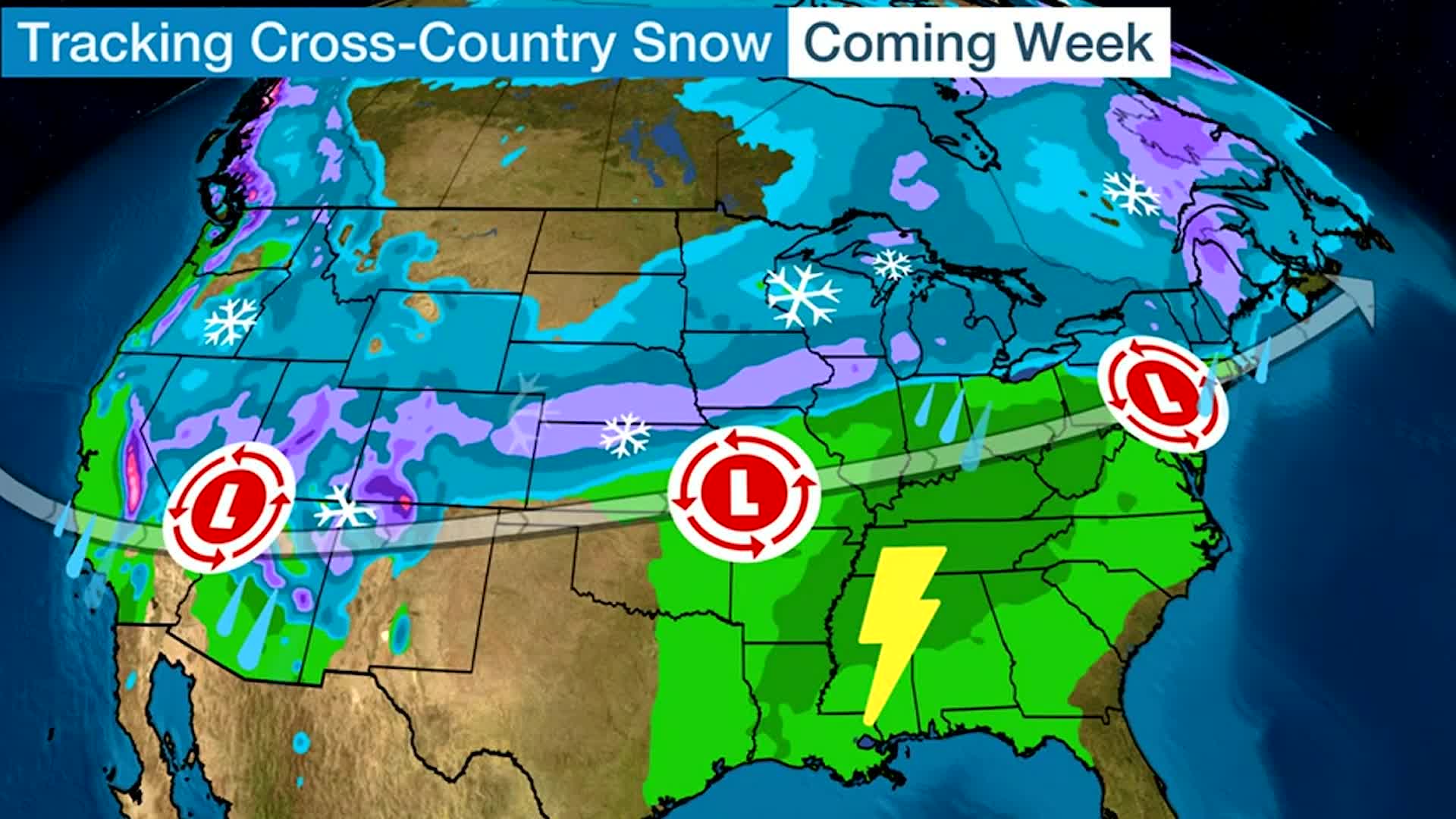 Next Storm To Drop Snow Across The Country - Videos from The Weather ...