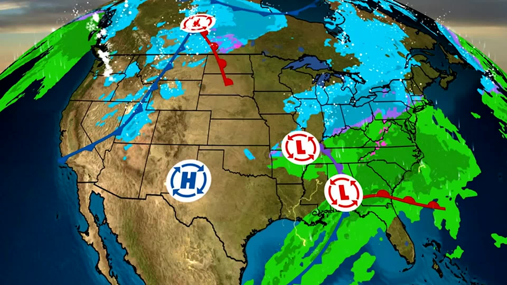 National Forecast To Start The Week - Videos from The Weather Channel