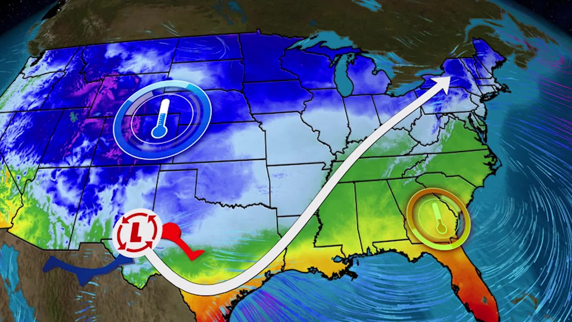 Winter Storm To Dump Accumulating Snow Plains To Northeast - Videos ...