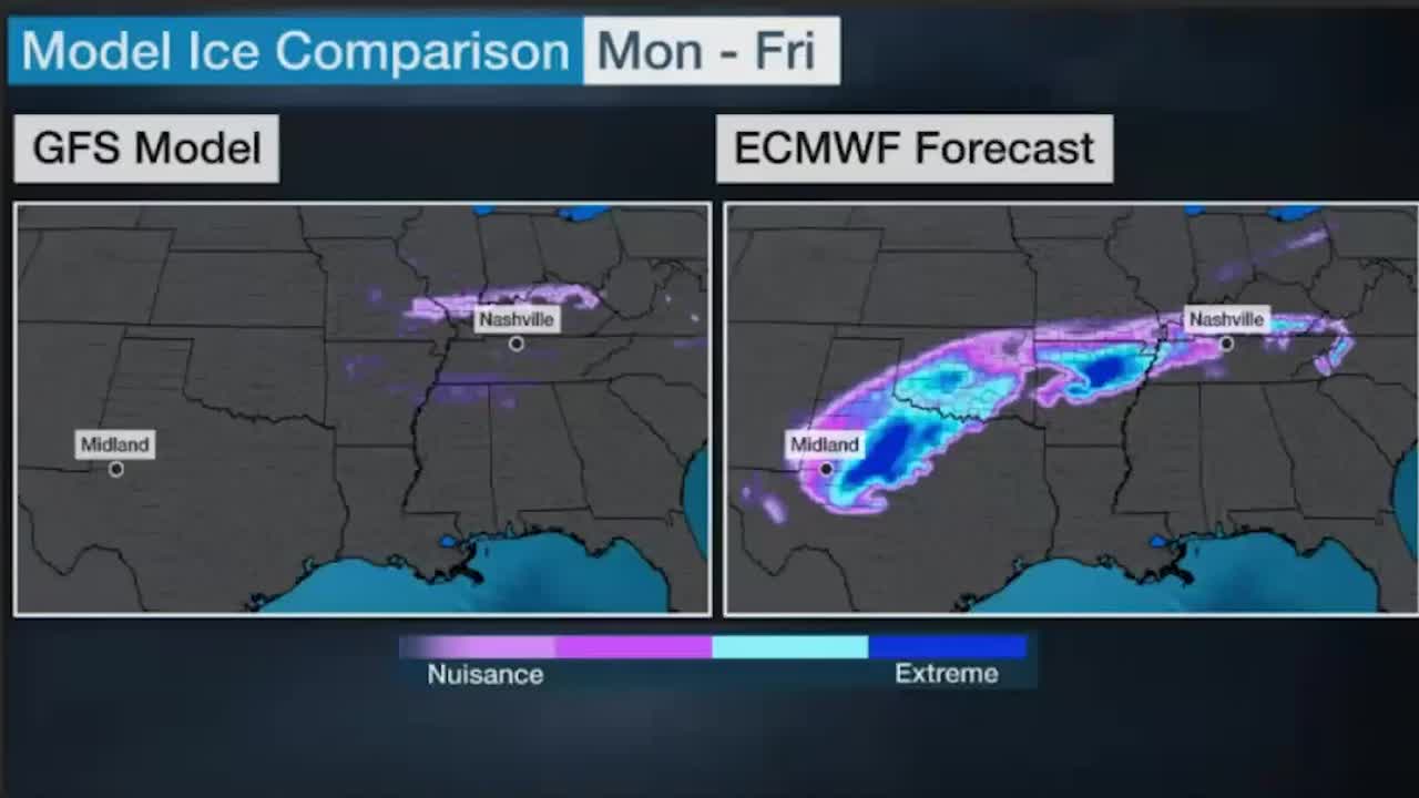 The Chances Of Ice In The South - Videos from The Weather Channel