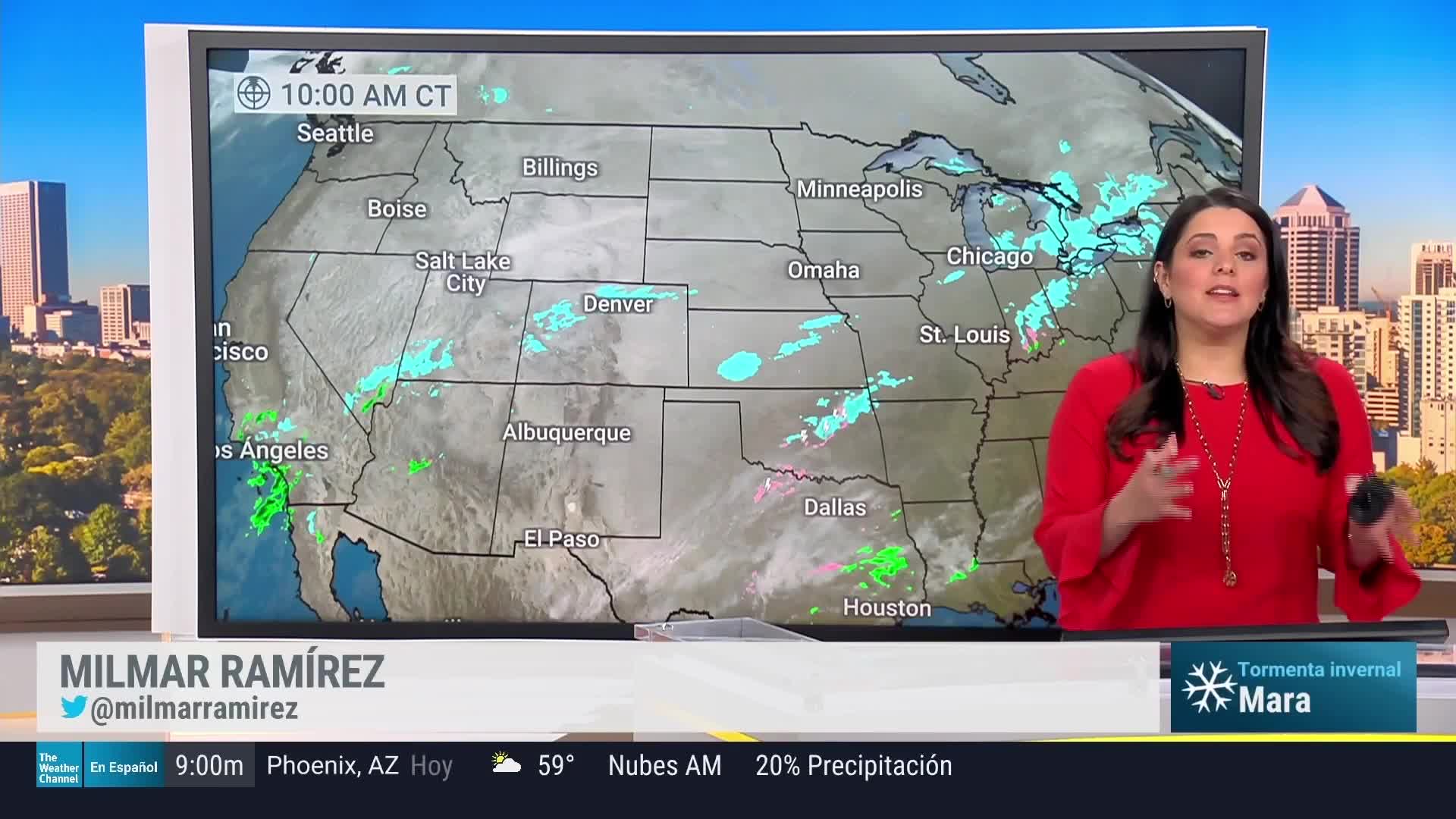 Lo Último sobre la Tormenta Invernal Mara - Videos de The Weather Channel