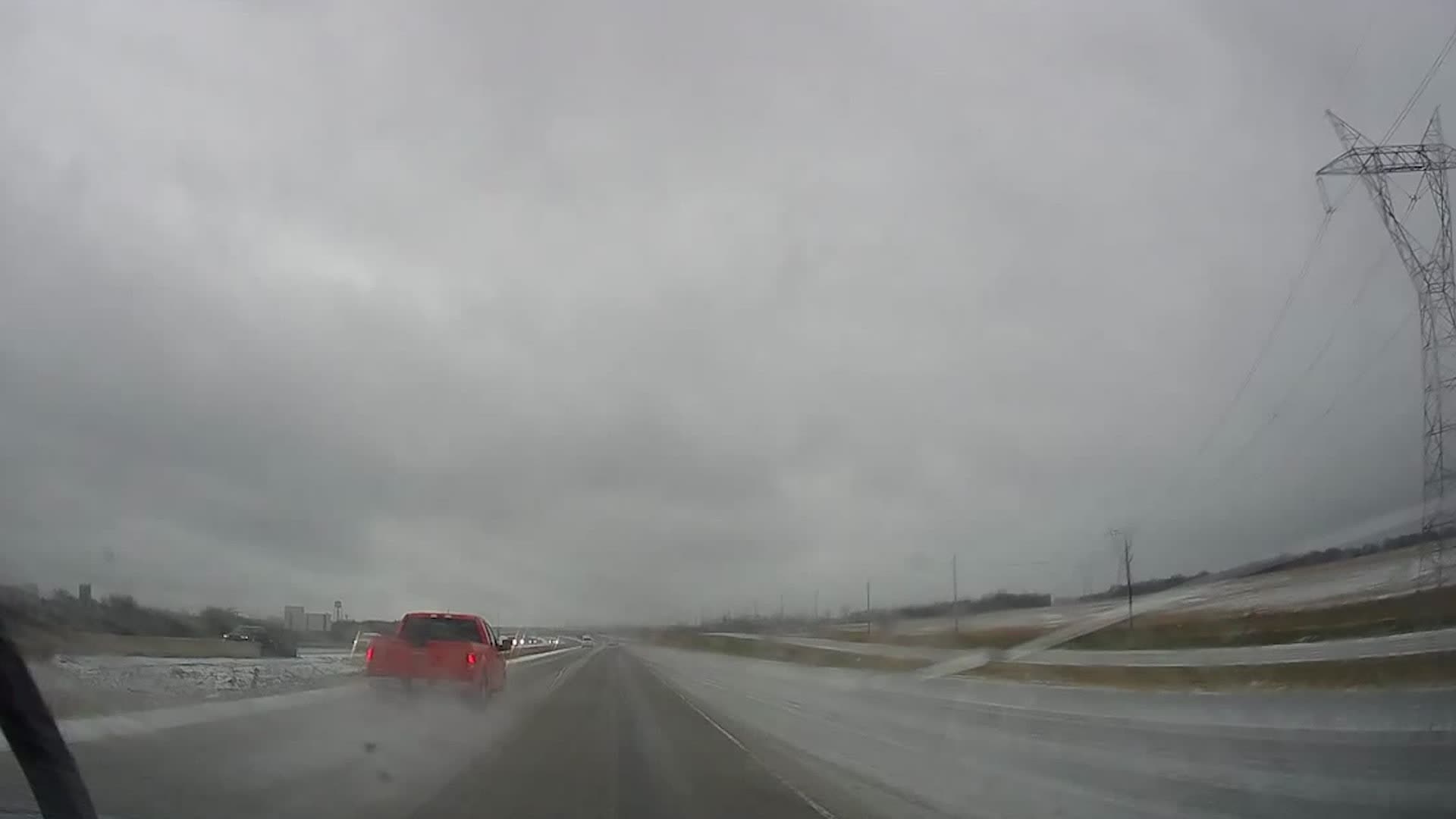 Watch Truck Slip Off Texas Highway - Videos from The Weather Channel