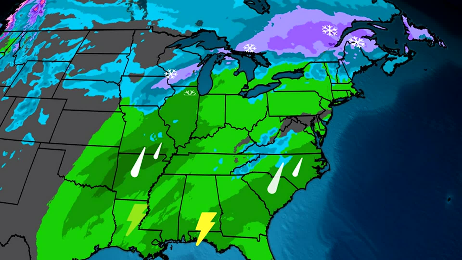 System To Bring Rain And Snow To Eastern Half Of The Country - Videos from The Weather Channel