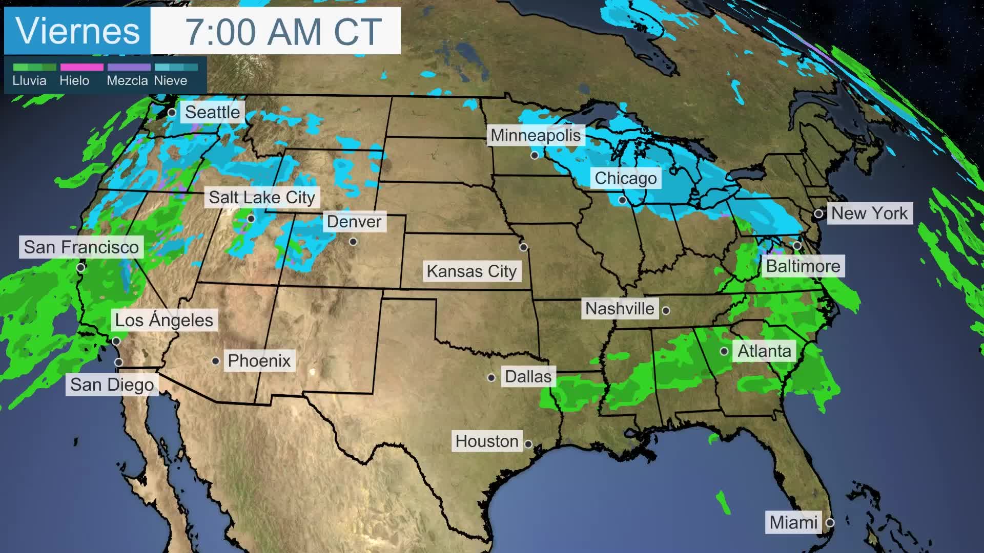Mirada al Pronóstico Nacional - Videos de The Weather Channel