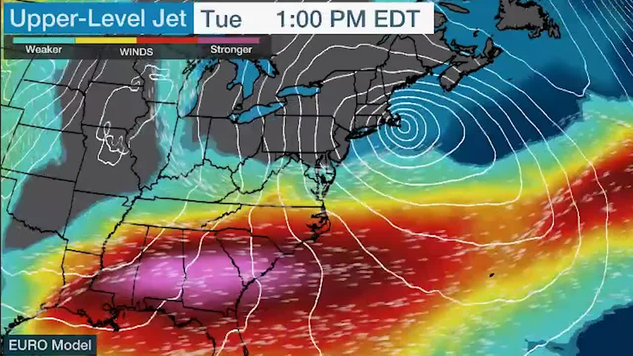 Closer Look Into Potential Nor'easter This Week - Videos from The ...