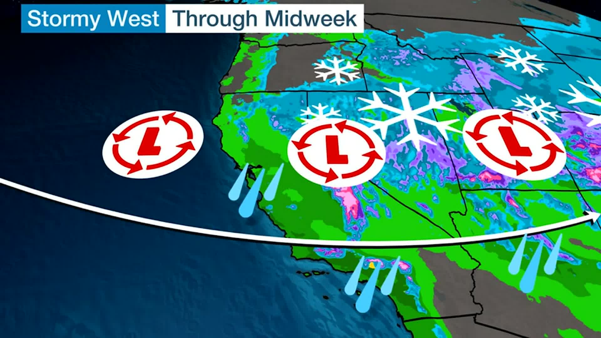 California Storm Could Produce Damaging Winds, Soaking Rain, Sierra Snow - Videos from The ...