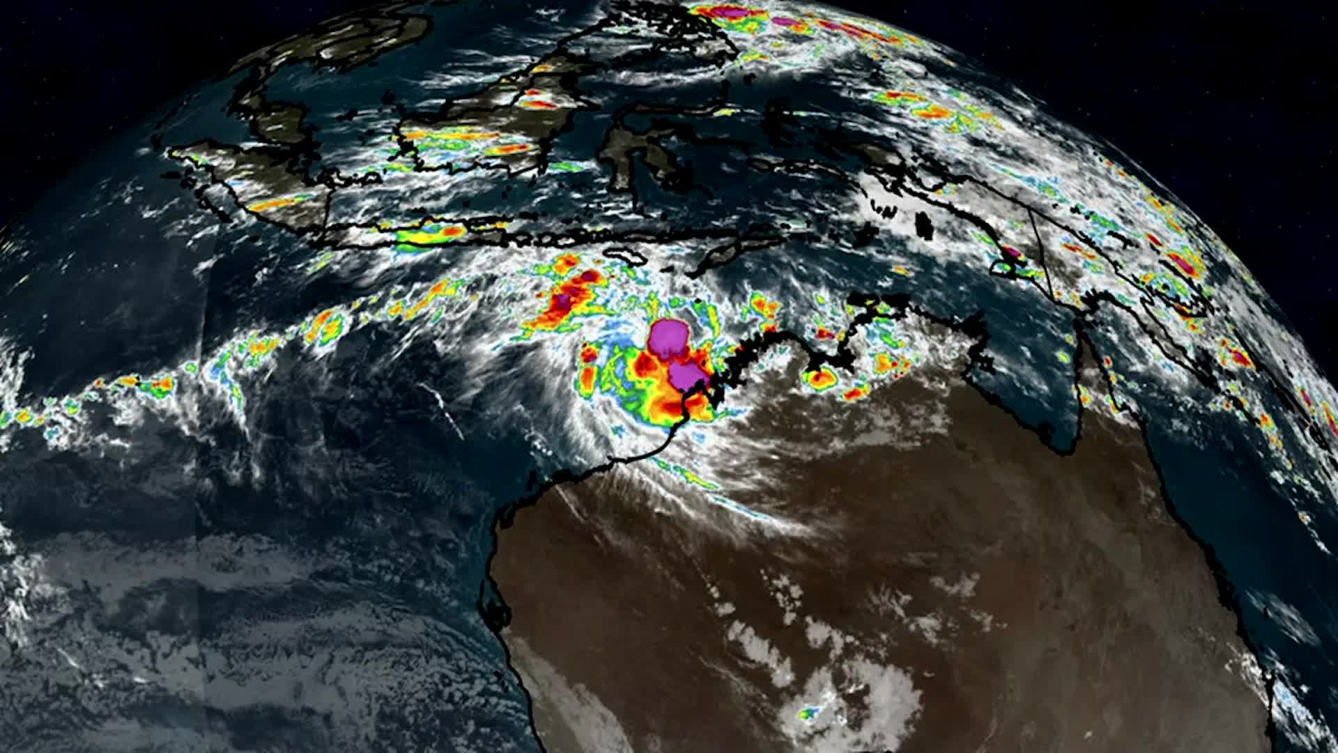 Tracking Tropical Cyclone Off Australia - Videos from The Weather Channel