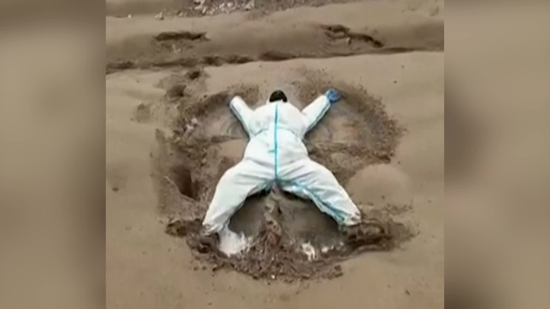 Scientist Makes ‘Ash Angel’ After Eruption - Videos from The Weather ...
