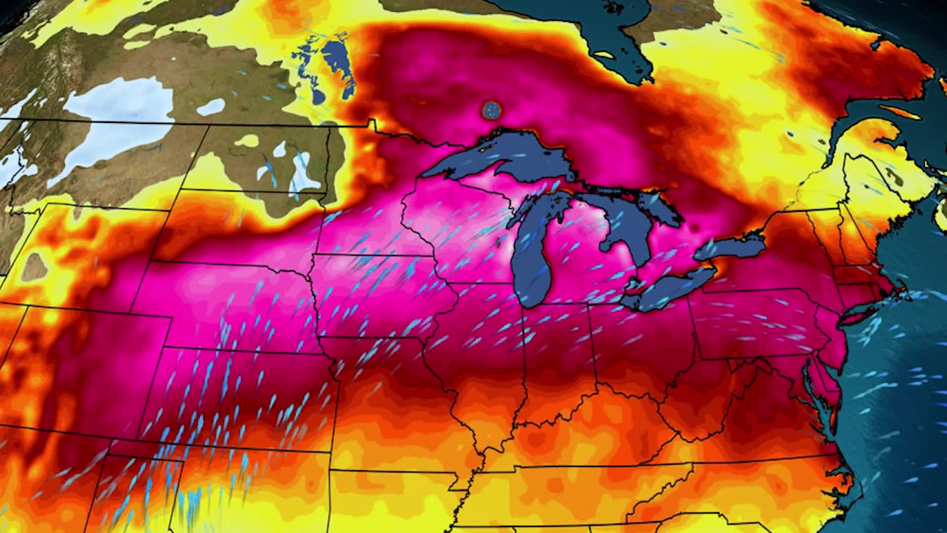 Record Warm Temps For Parts Of Northern Tier Before End Of Week Drop ...