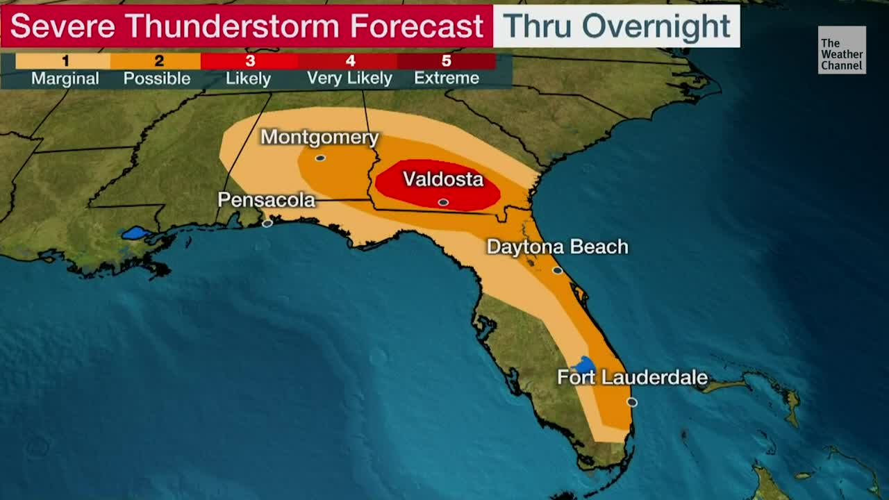 Stormy, Rainy End Of Week For Southeast - Videos from The Weather Channel