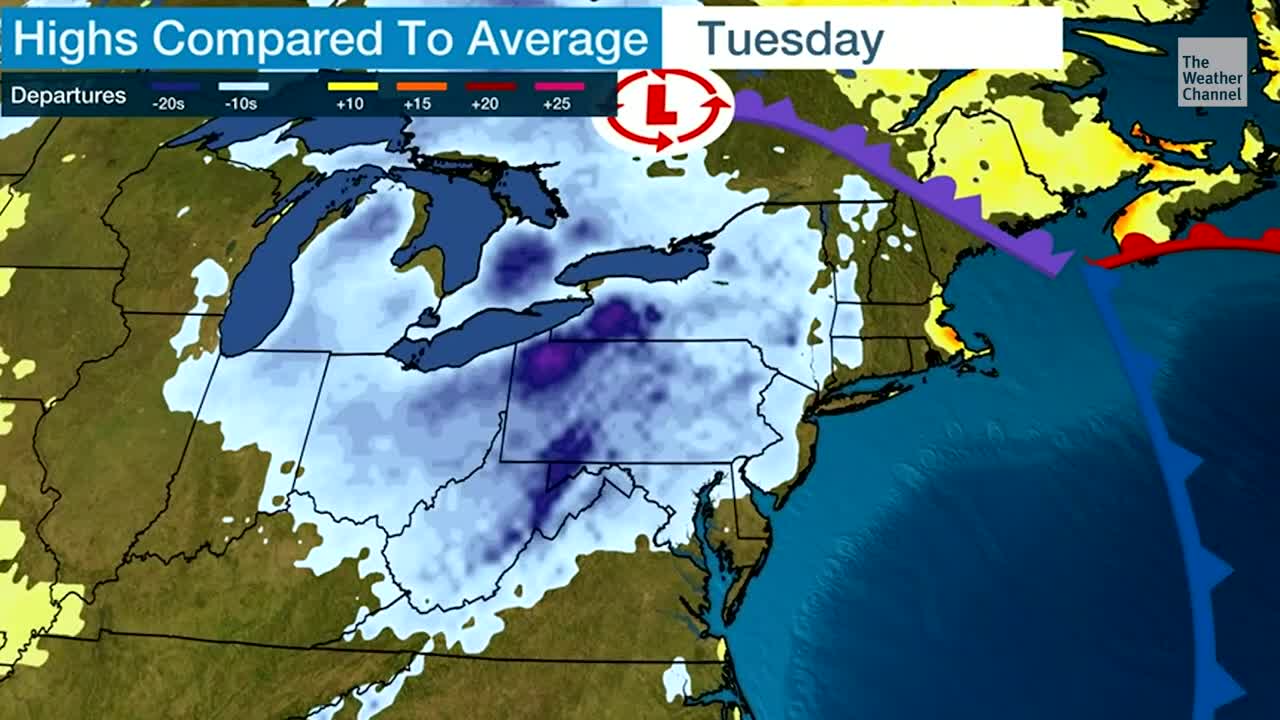 Cool-Down After Record Heat From Midwest To Northeast - Videos from The ...