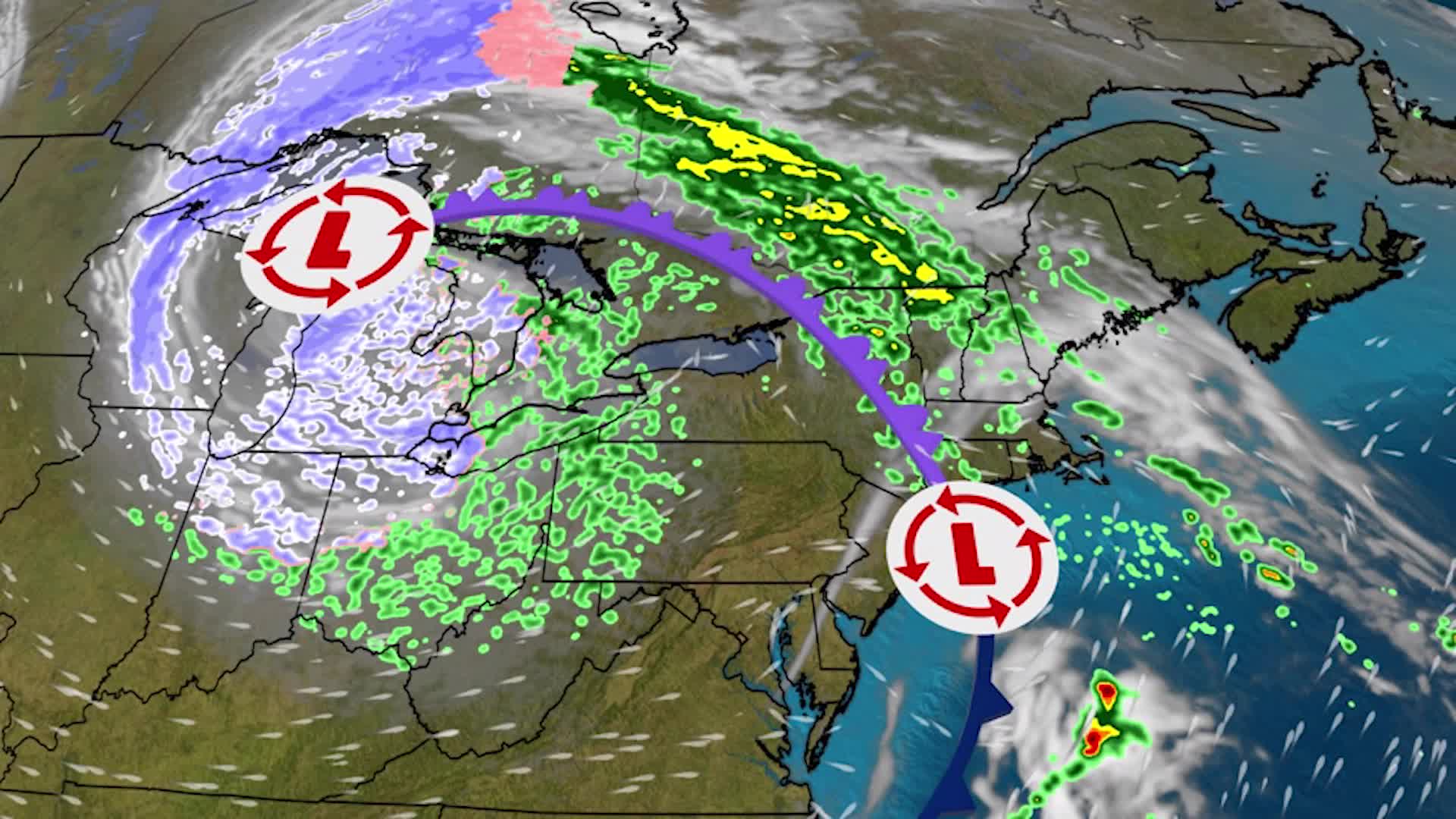 Blizzard Warnings Caused By Spring Snowstorm - Videos from The Weather ...