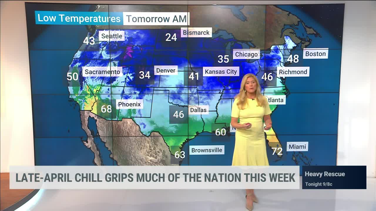 Chilly Week Ahead Over Much Of U.S. - Videos from The Weather Channel