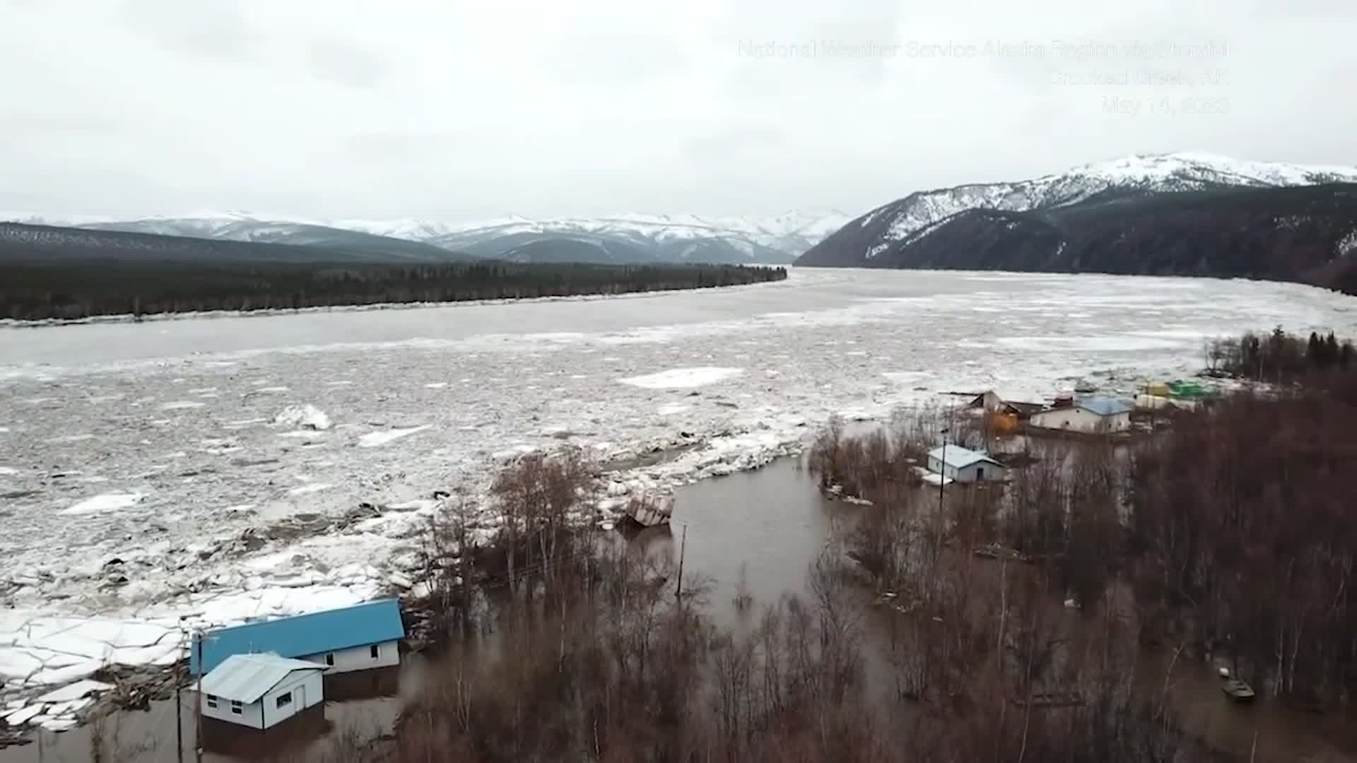 Wild Ice Jams Flood Alaska Towns - Videos from The Weather Channel