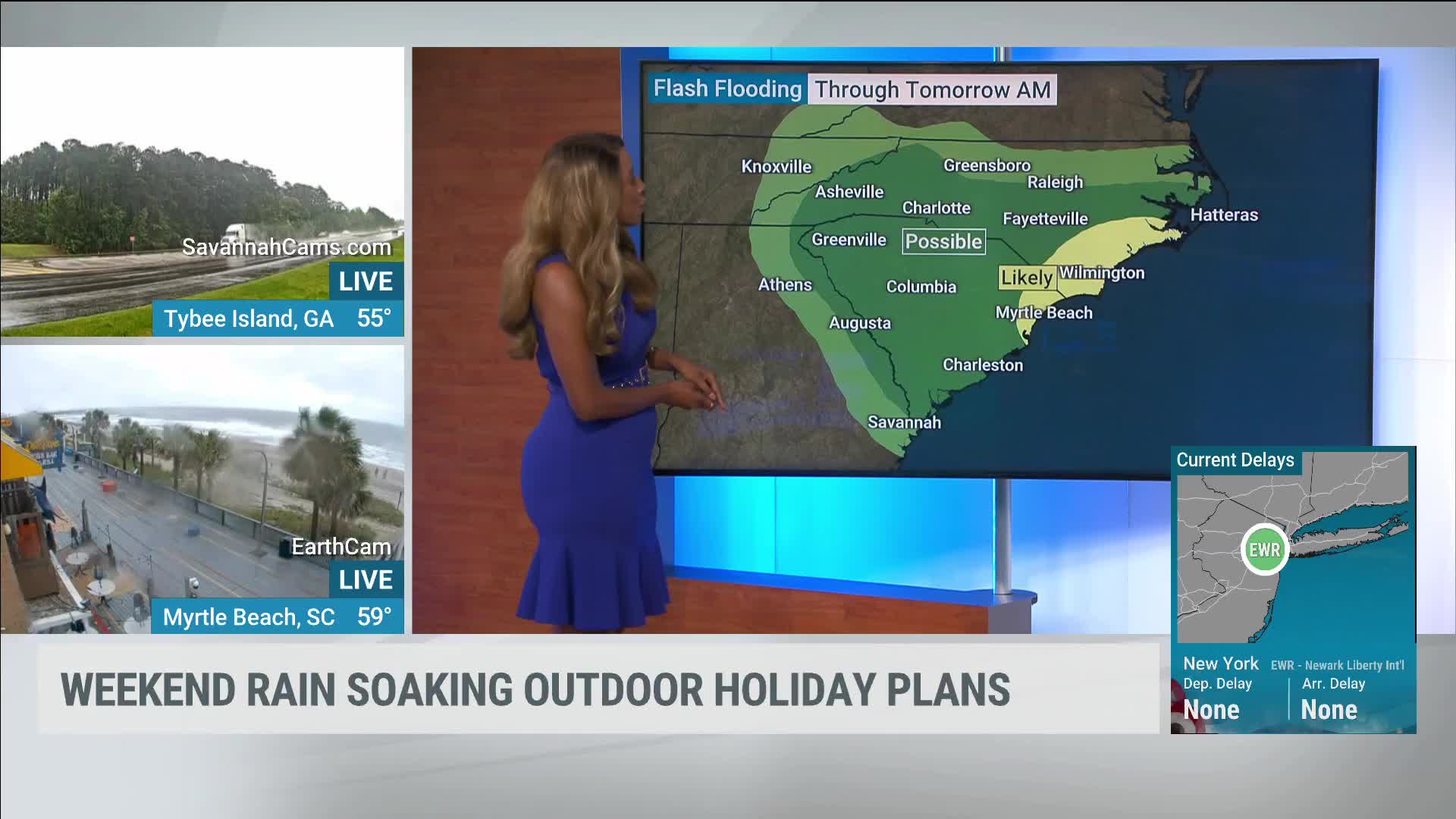 Long Holiday Weekend Wet For Mid-Atlantic - Videos from The Weather Channel