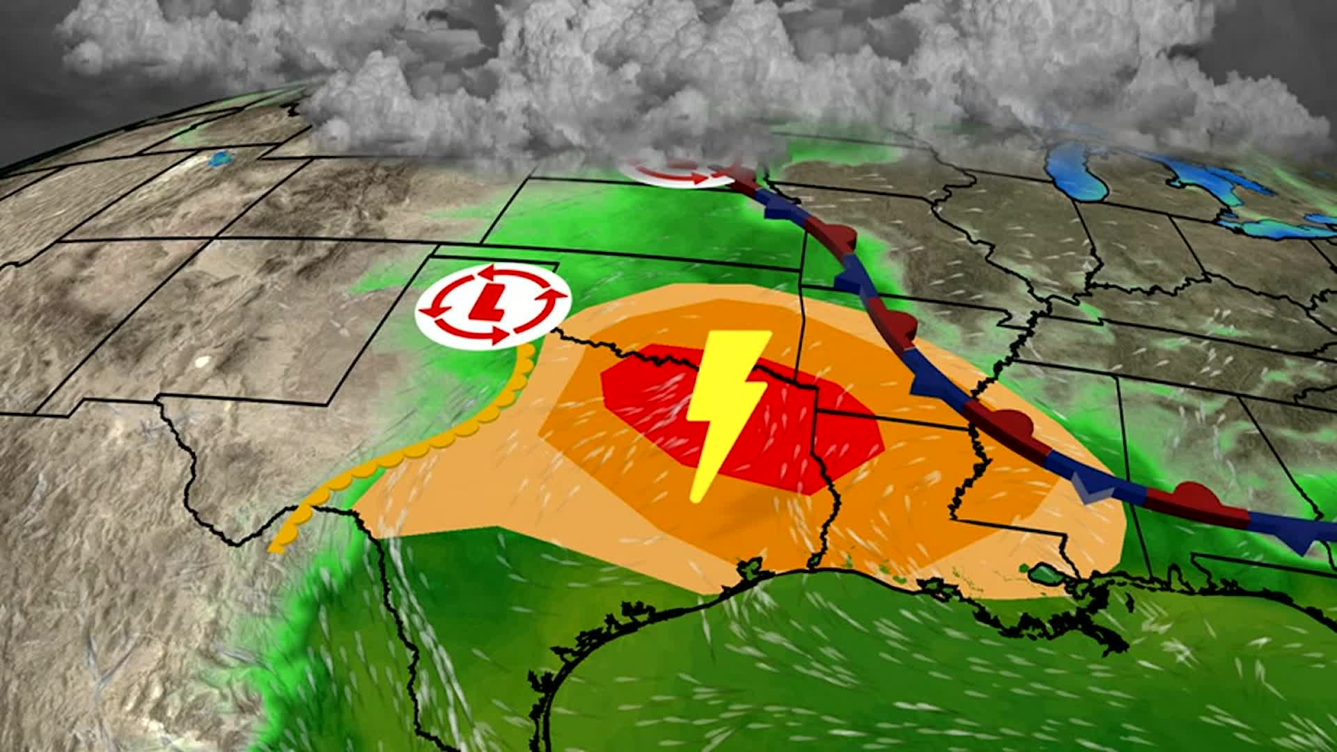 Weekend Severe Storms Pack Large Hail, Wind Damage Threats - Videos ...