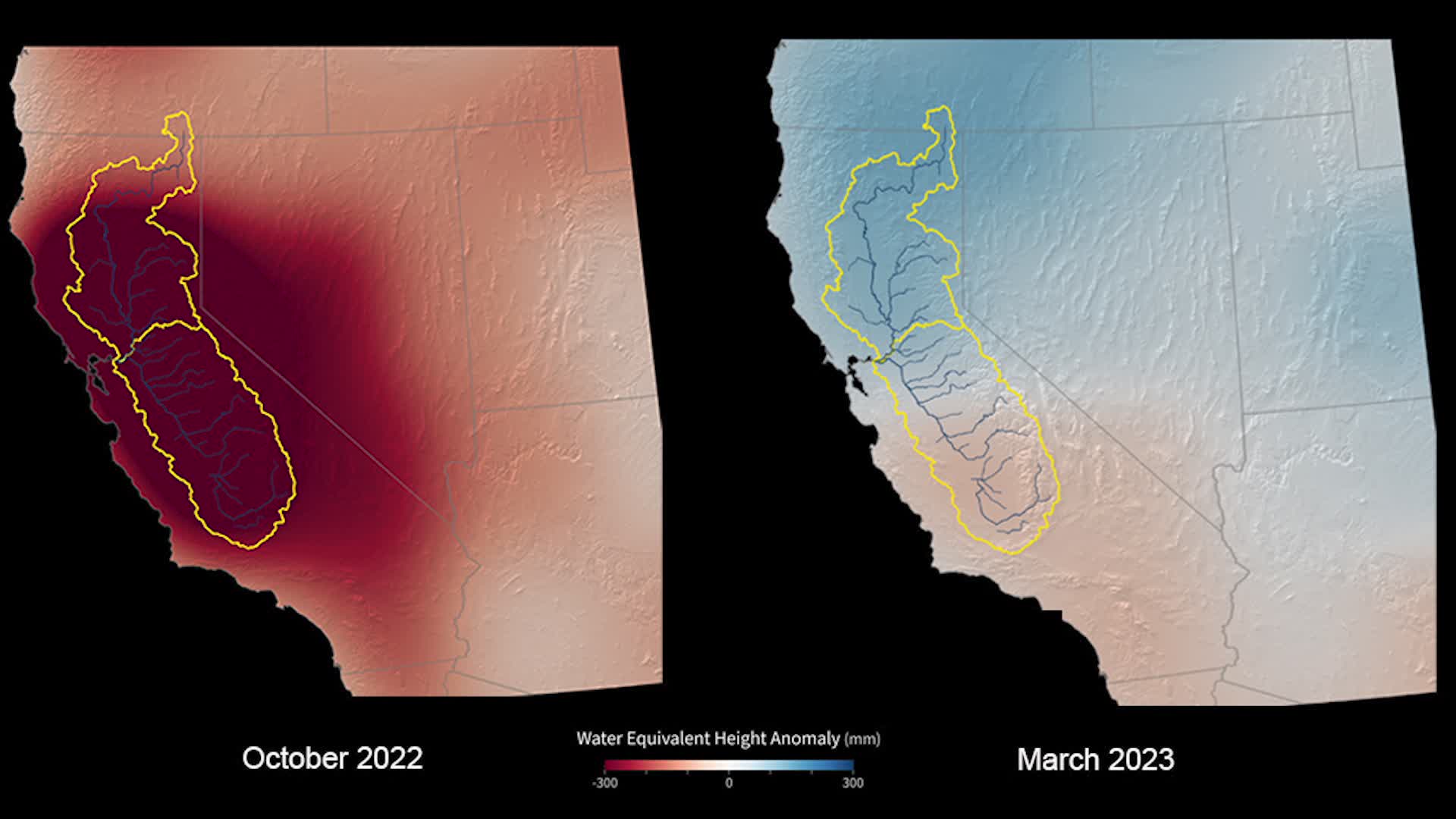 NASA Shows Great News For California - Videos from The Weather Channel