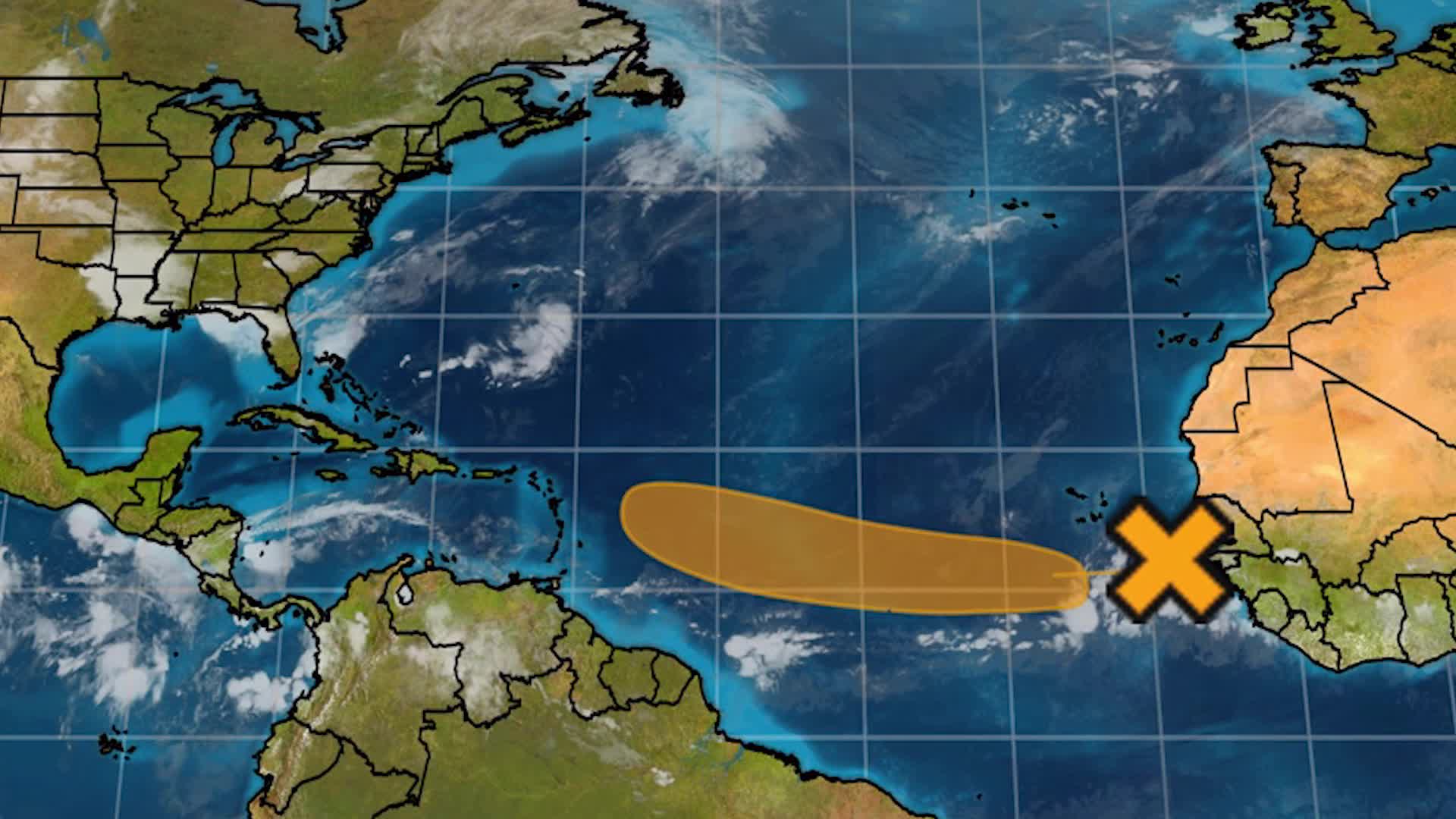 Monitoring An Unusual Atlantic Disturbance Videos From The Weather