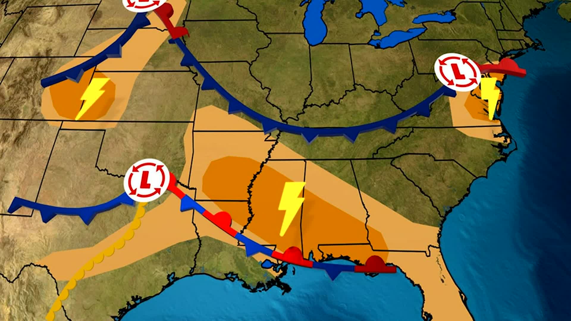 Threat Of Big Hail And High Winds Through Weekend - Videos from The ...