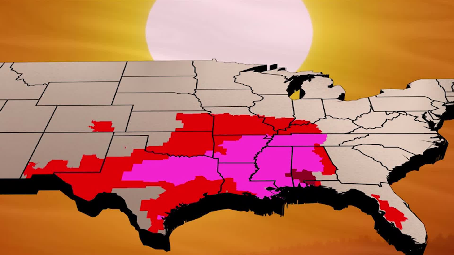 Brutal Heat Expanding, But Some Relief In Sight - Videos from The ...
