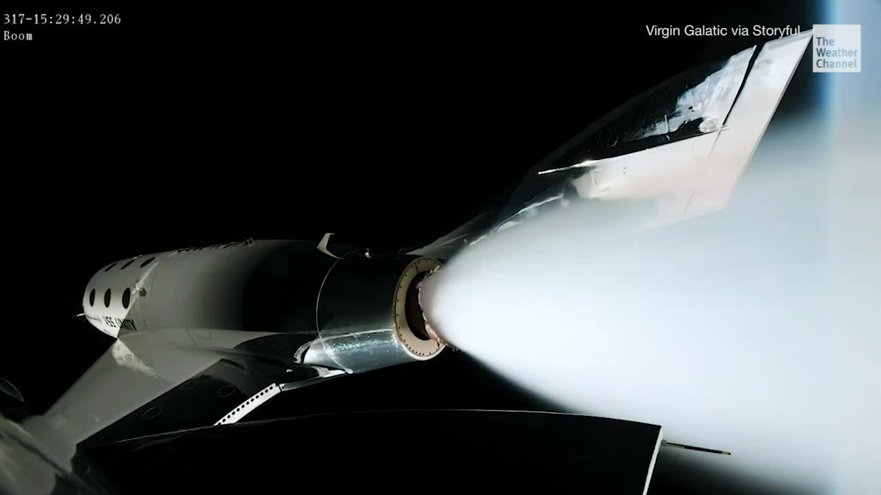 Virgin Galactic Launches Commercial Space Plane - Videos from The ...