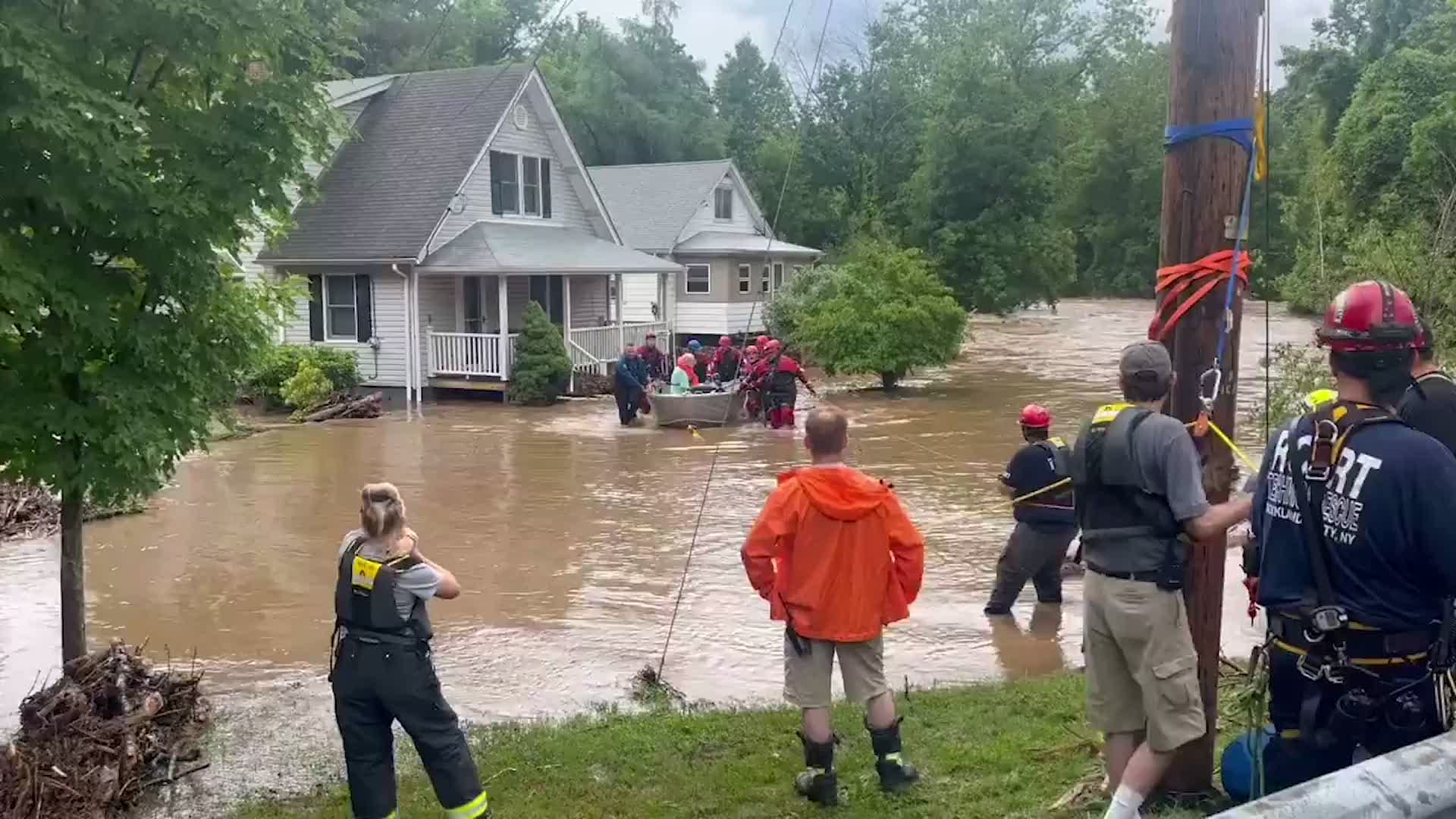 Elderly Man Rescued From Flooded House - Videos from The Weather Channel