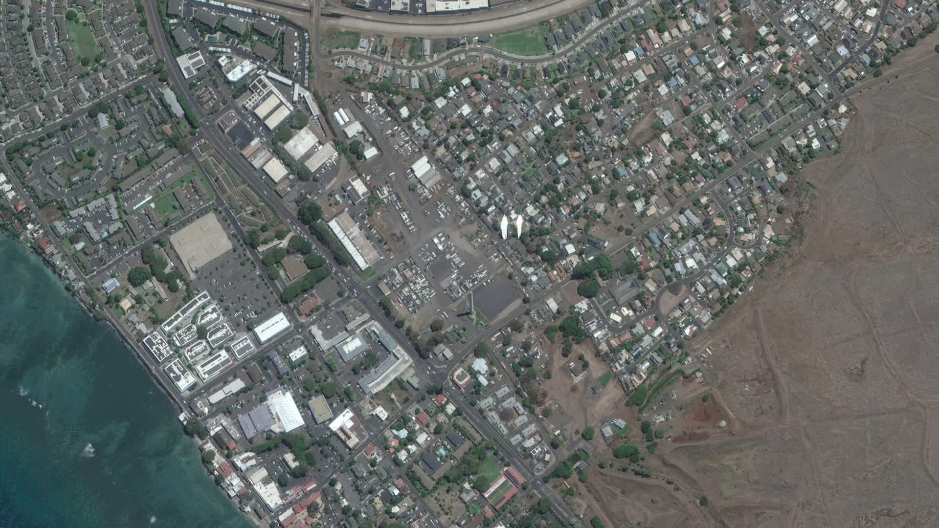 Before And After Images Of Hawaii Fires Videos From The Weather Channel Before And After Images Of Hawaii Fires Videos From The Weather Channel