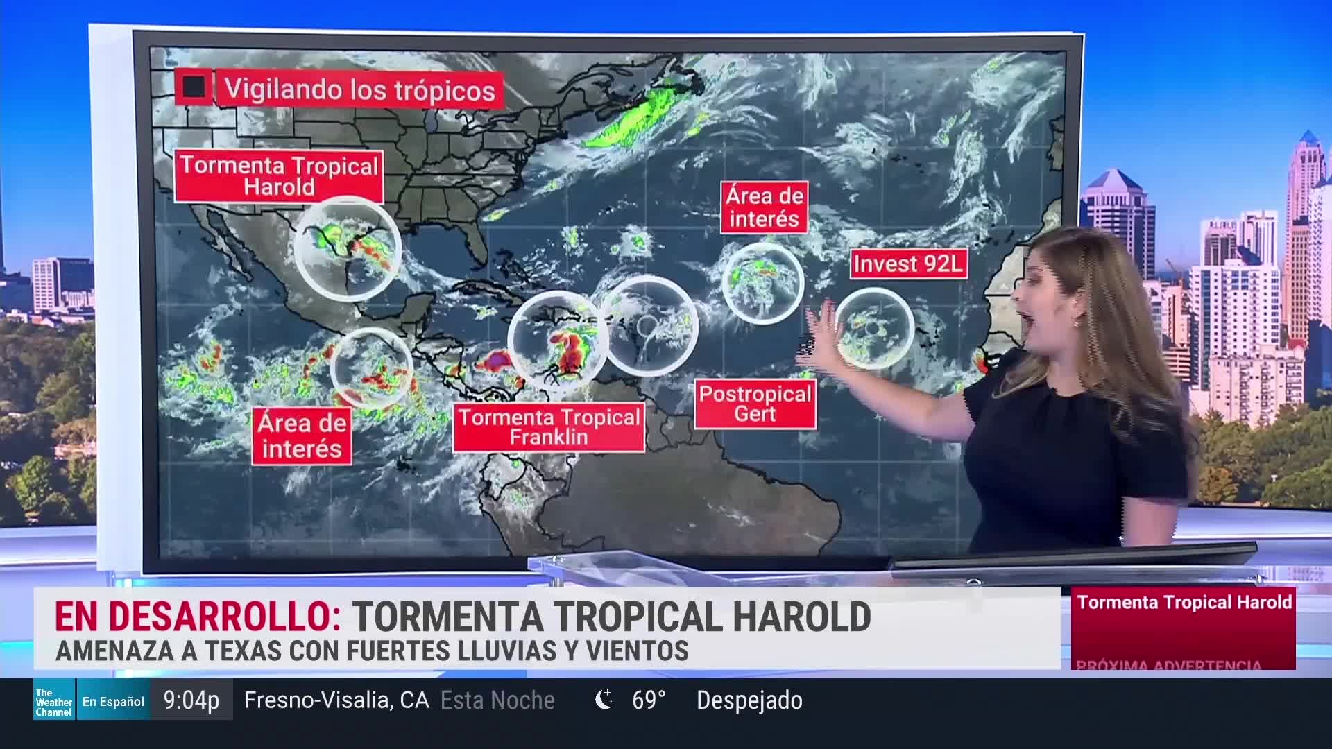 Lo Último sobre la Tormenta Franklin en el Caribe - Videos de The ...