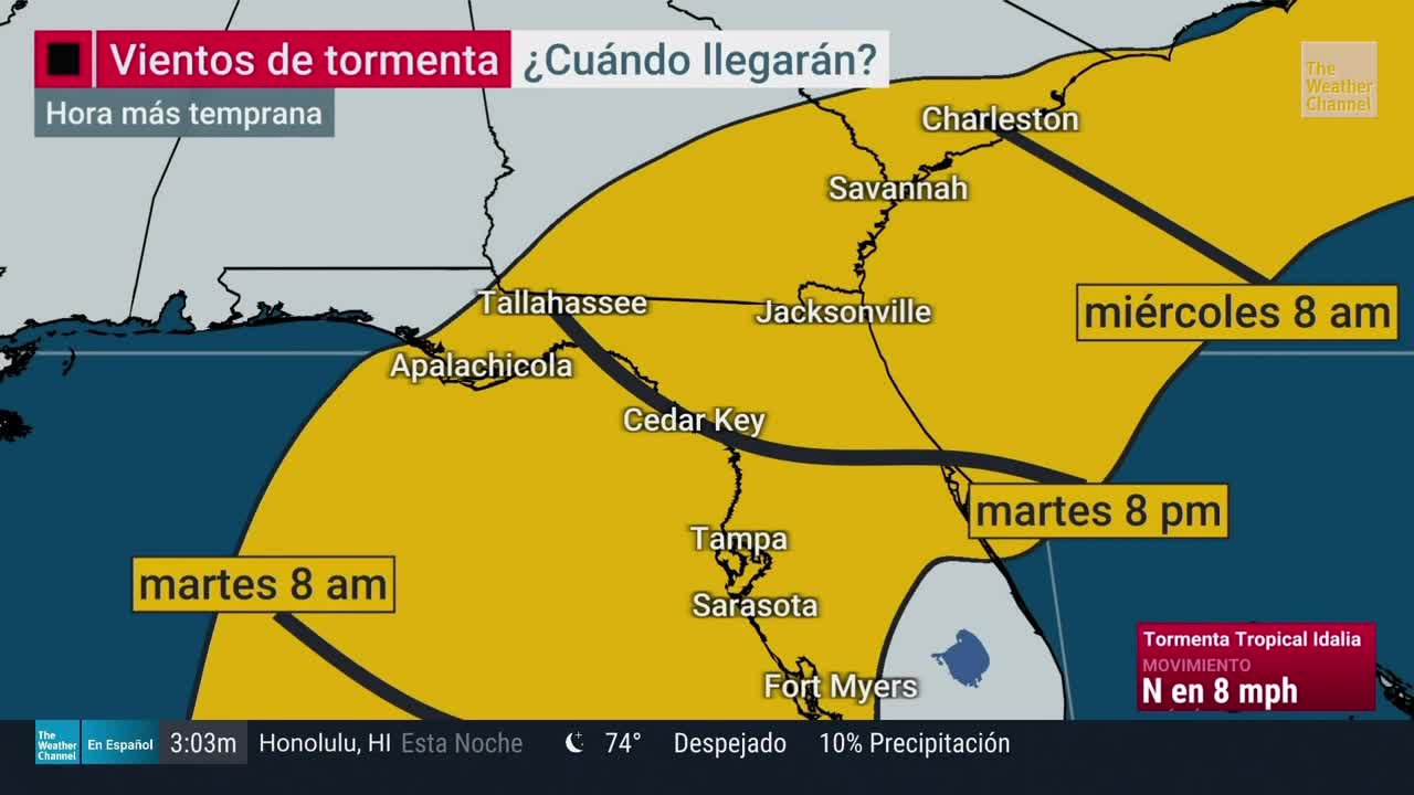 Lo Último sobre Idalia, en Ruta a Florida - Videos de The Weather Channel